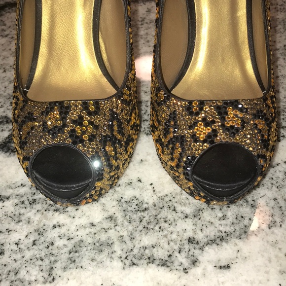 benjamin adams london | Shoes | Benjamin Adams London Leopard Crystal ...